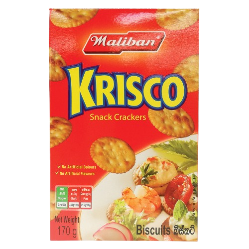 Maliban Biscuit Krisco 170g – Snappers.lk