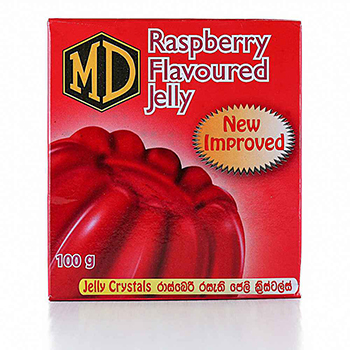 Md Jelly Crystals Raspberry 100g – Snappers.lk