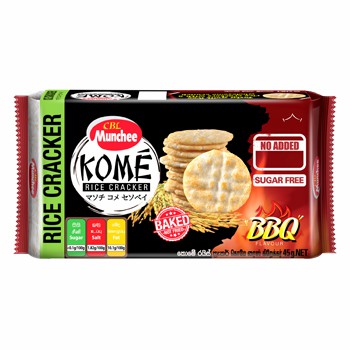 Munchee Kome Rice Cracker Bbq 45g – Snappers.lk