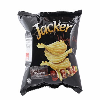 Jacker Potato Chips Barbecue 60g – Snappers.lk