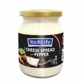 Richlife Cheese Spread Pepper 175g – Snappers.lk