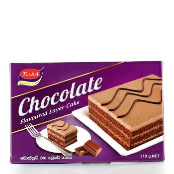 Tiara Sponge Layer Cake Choc 310g – Snappers.lk