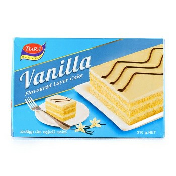 Tiara Sponge Layer Cake Vanilla 310g – Snappers.lk