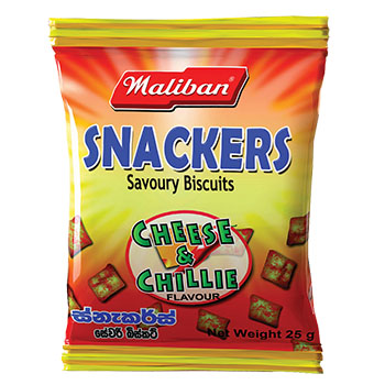 Maliban Snackers Cheese & Chili 25g – Snappers.lk