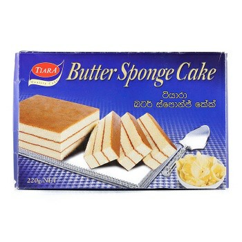 Tiara Butter Sponge Layer Cake 240g – Snappers.lk