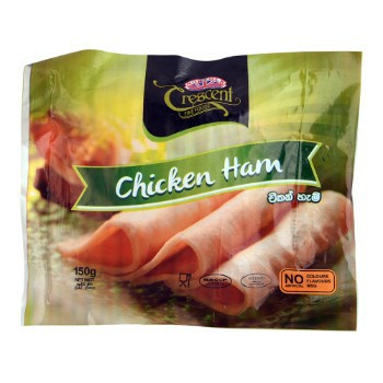 Crescent Chicken Ham Slices 150g – Snappers.lk