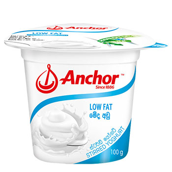 Anchor Stirred Plain Yoghurt 100g – Snappers.lk