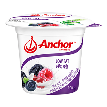 Anchor Stirred M/Berry Yoghurt 100g – Snappers.lk