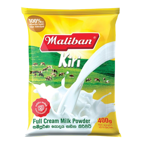 Maliban Full Cream Milk Powder Welfare Pack 400g – Snappers.lk