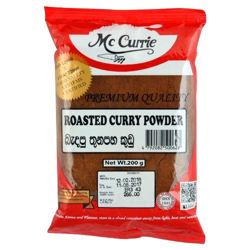 Mccurrie Roasted Curry Powder 200g – Snappers.lk